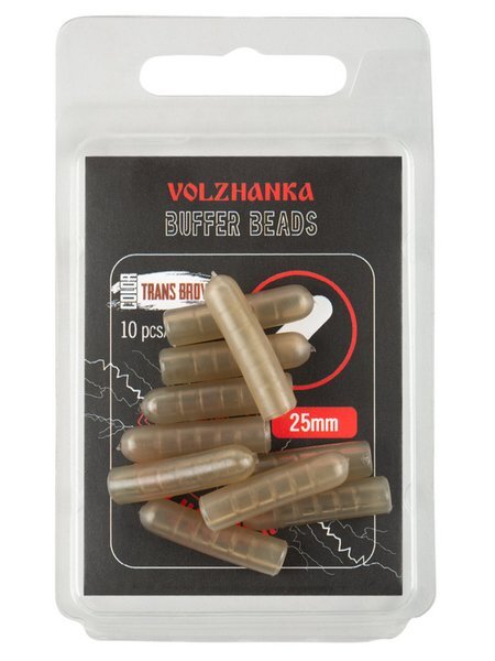 Удлиненный отбойник "Volzhanka Buffer Beads 25mm" цвет Trans Brown ...